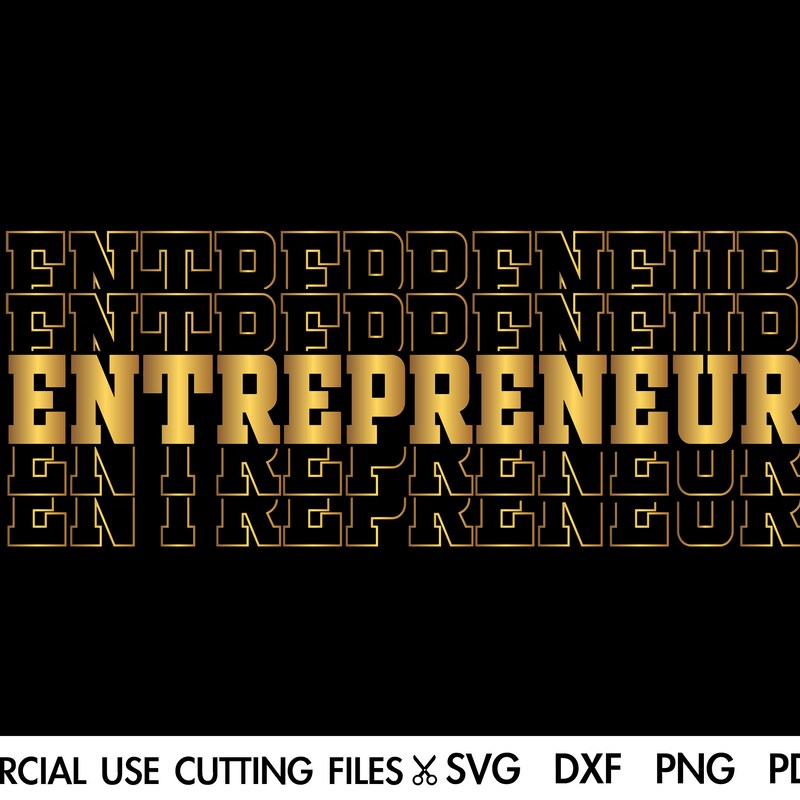 Entrepreneur Svg - Etsy