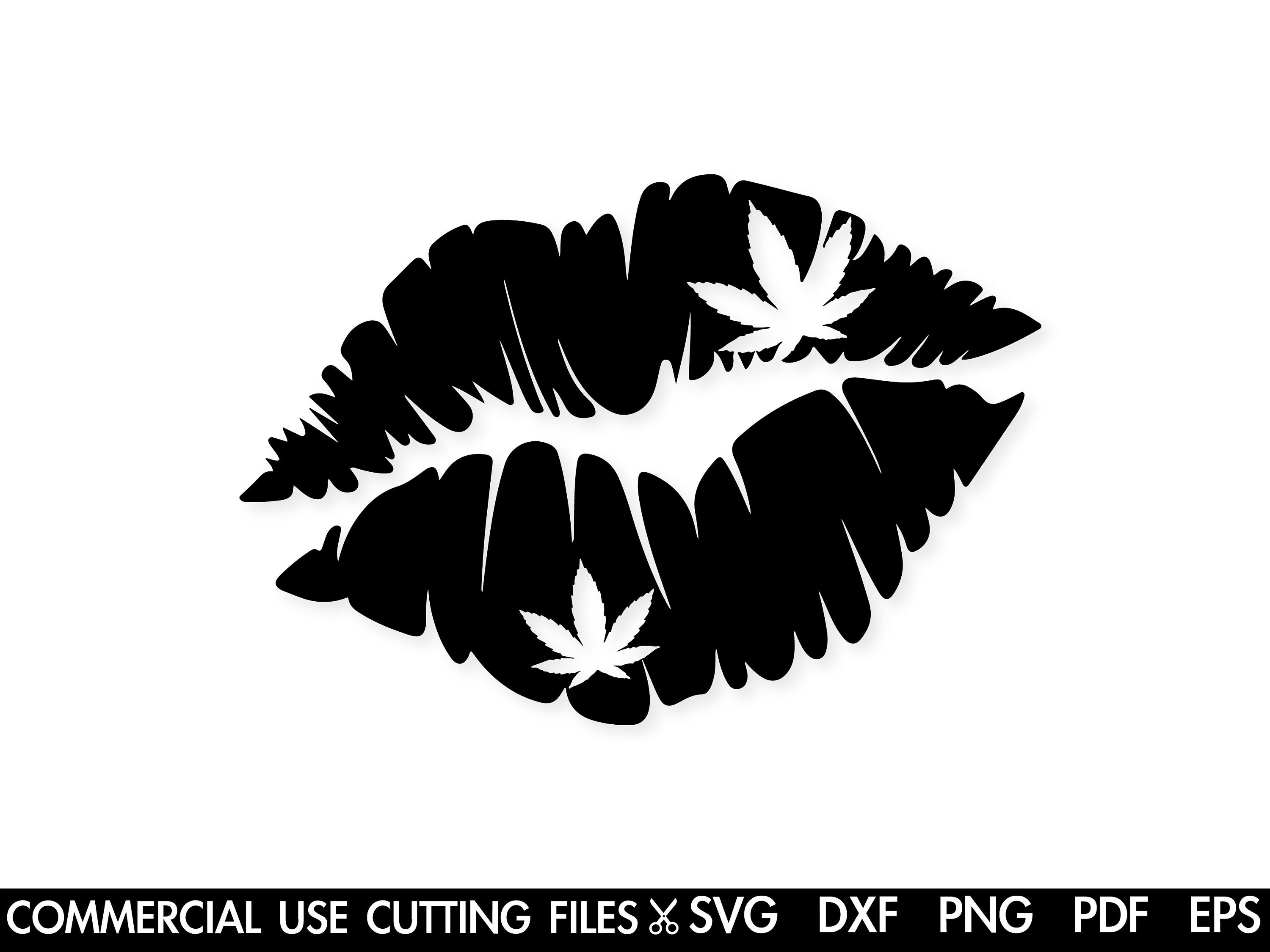Lips Weed SVG 420 SVG Cannabis SVG Stoner Svg Weed Leaf - Etsy Australia