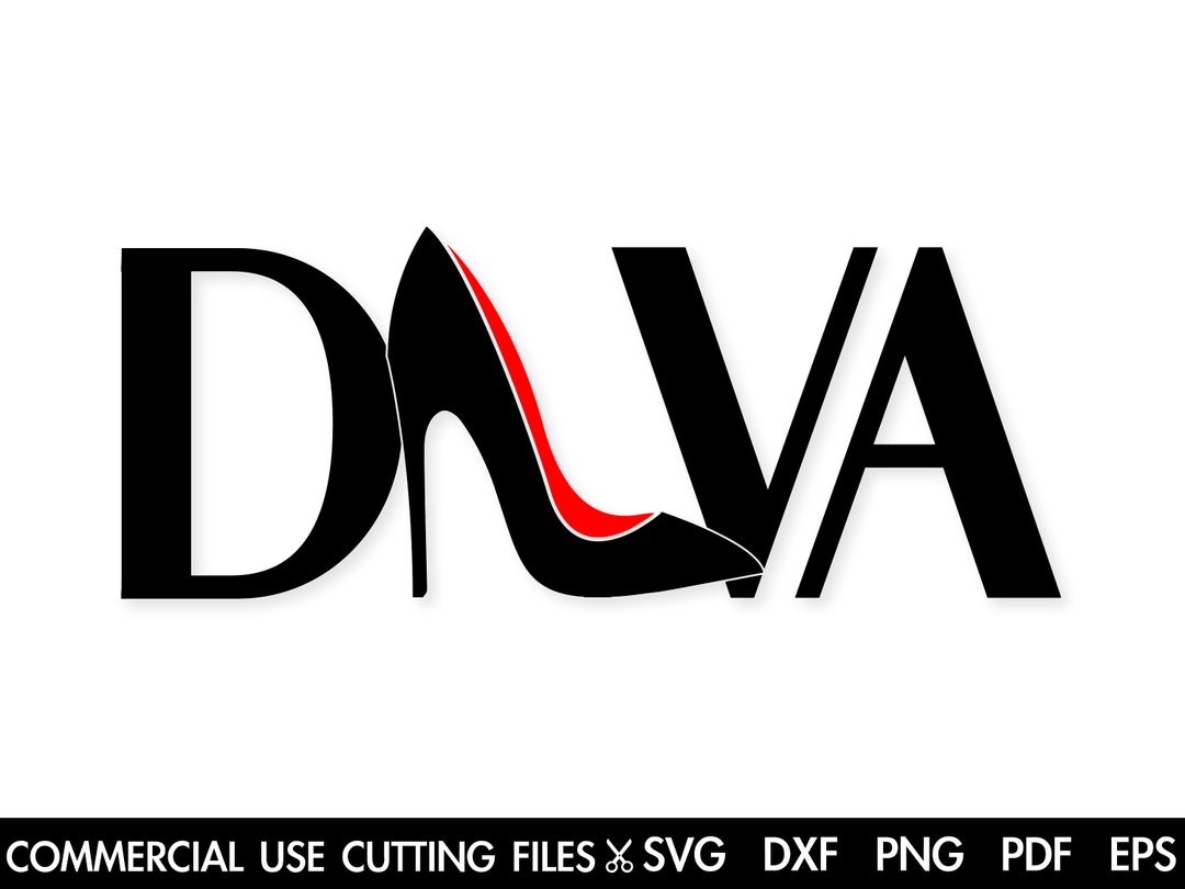 Diva SVG, Heels Svg, Woman Svg, Queen SVG, Black Queen Svg, Birthday ...