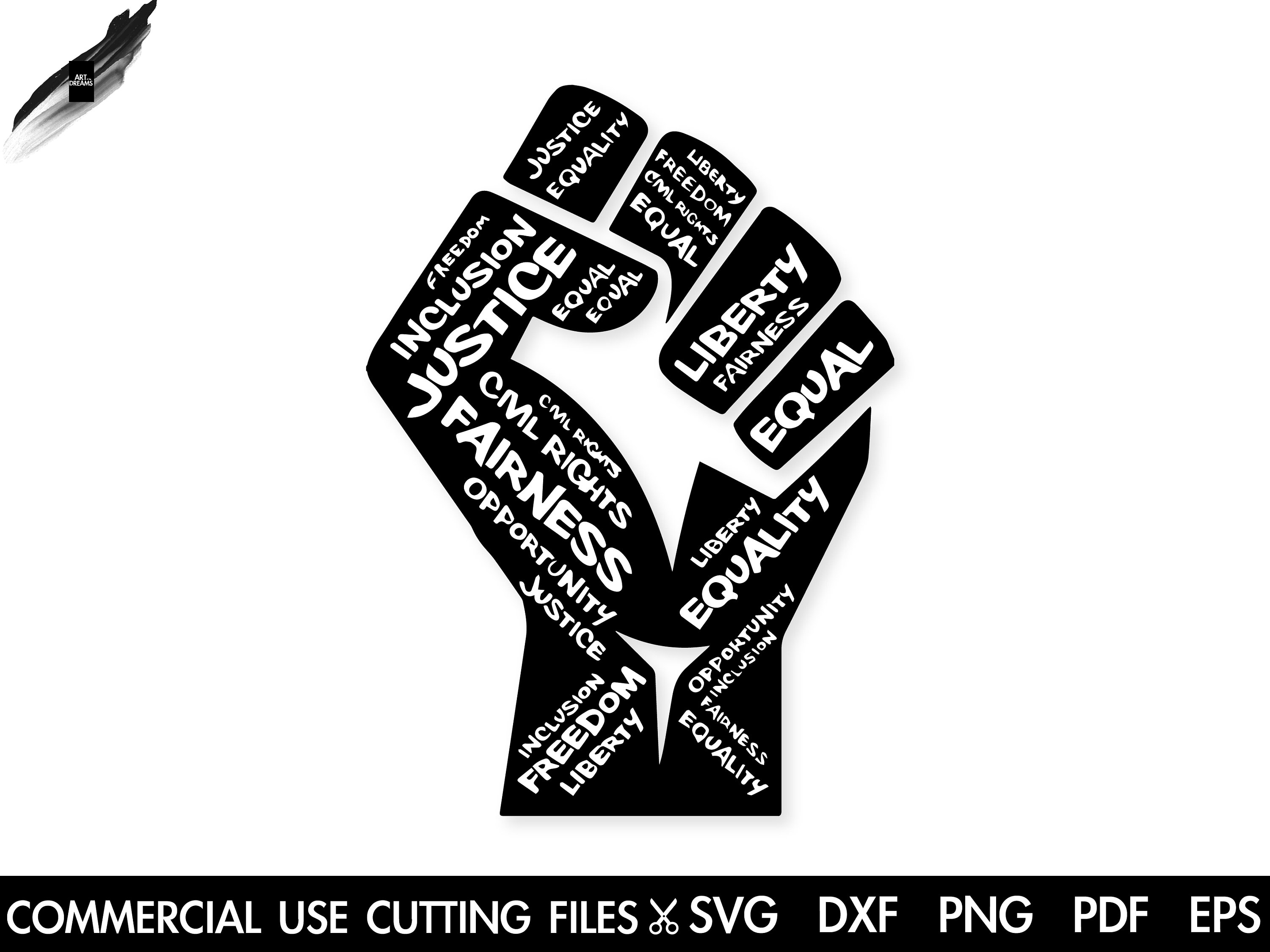 Fist SVG Power Fist Svg Black Power Fist Svg Afro Svg - Etsy