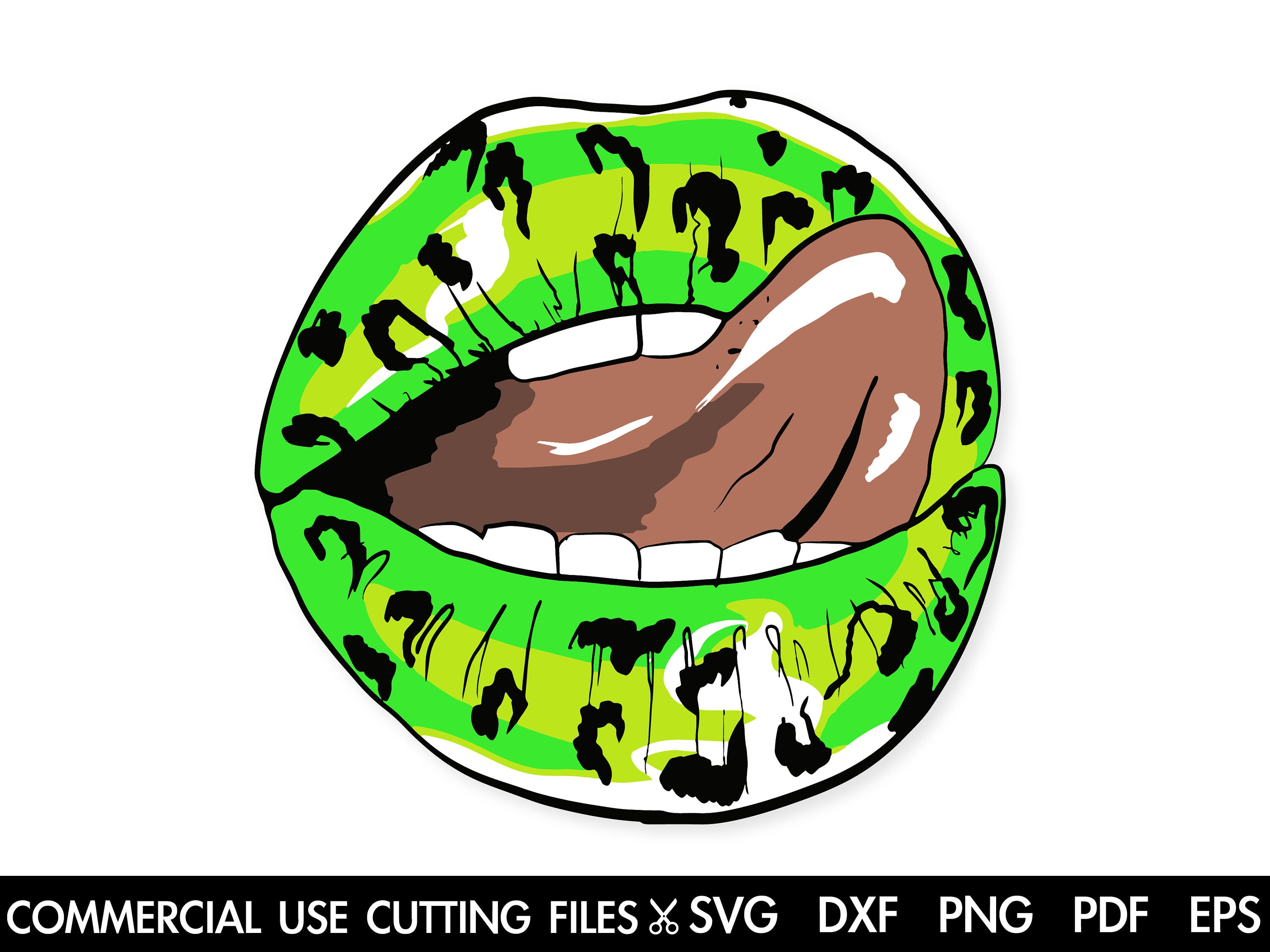Leopard Lips SVG Sexy Lips Svg Lips Svg Dripping Lips - Etsy Australia