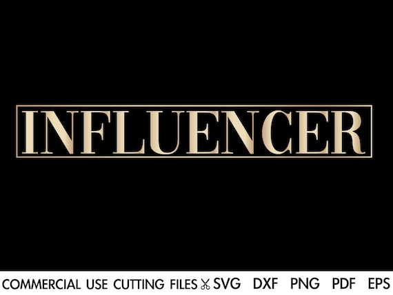 Influencer SVG Cut File Influencer Shirt Instagram Svg IG - Etsy
