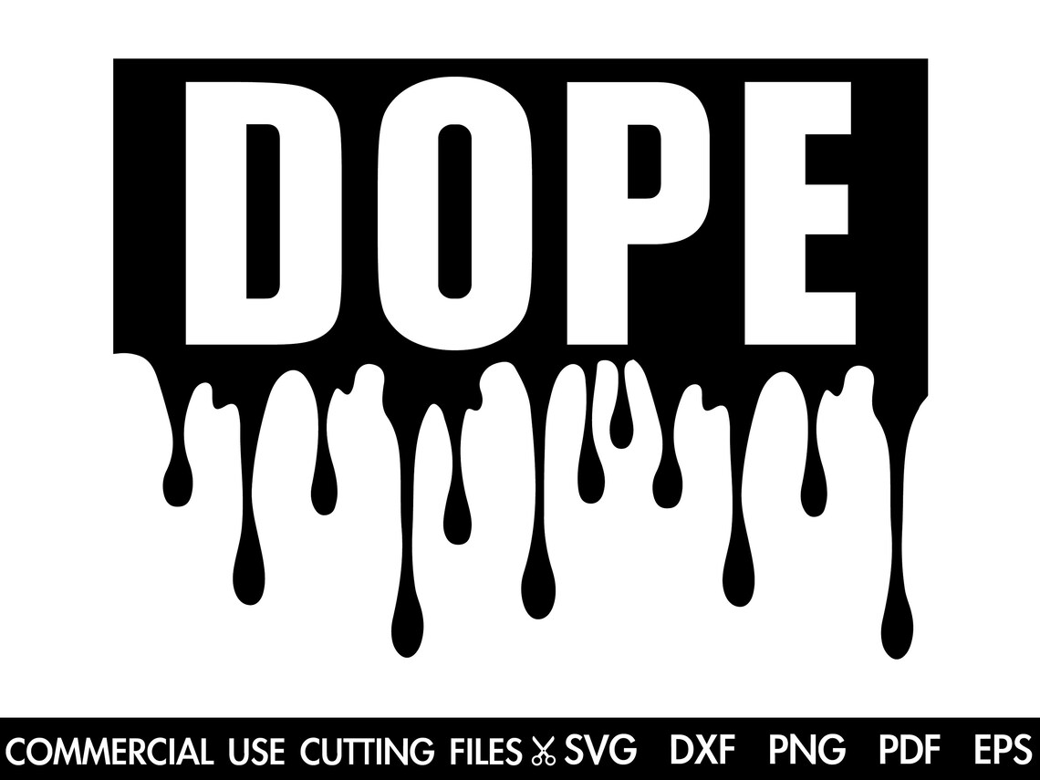 Dripping Dope SVG, Afro Diva Cut Files (digital Download) - Etsy