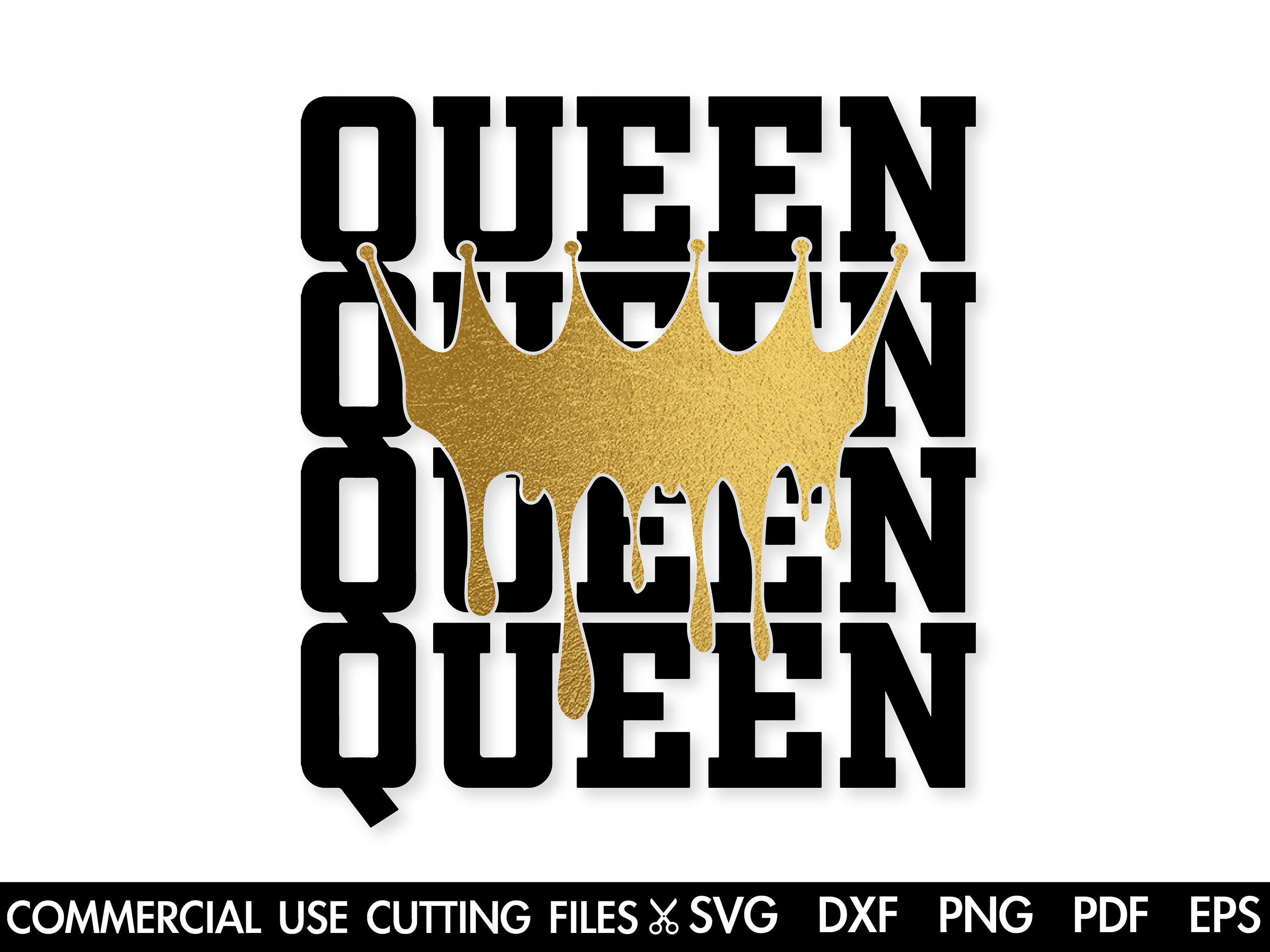 Queen SVG Queen Drippin' Svg Dope Svg Black Queen Svg - Etsy Canada