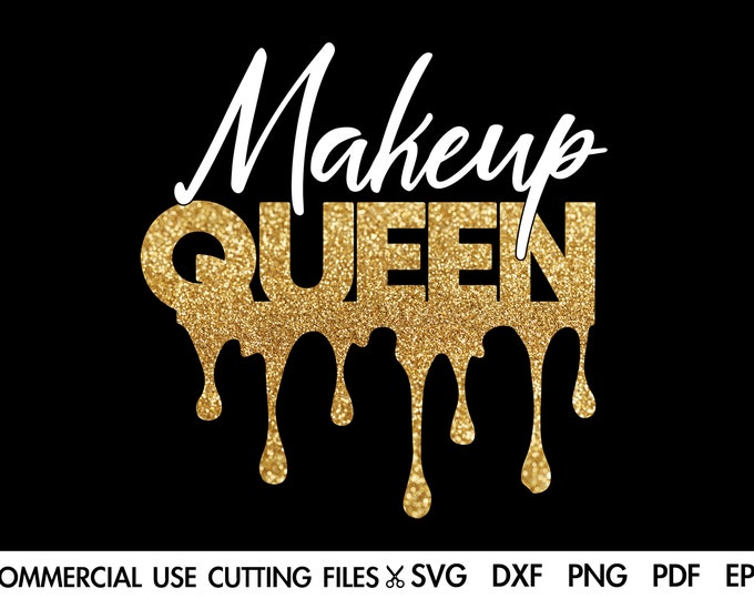 Beauty Queen SVG | Queen SVG | Beauty SVG | Makeup Design Svg | Makeup ...