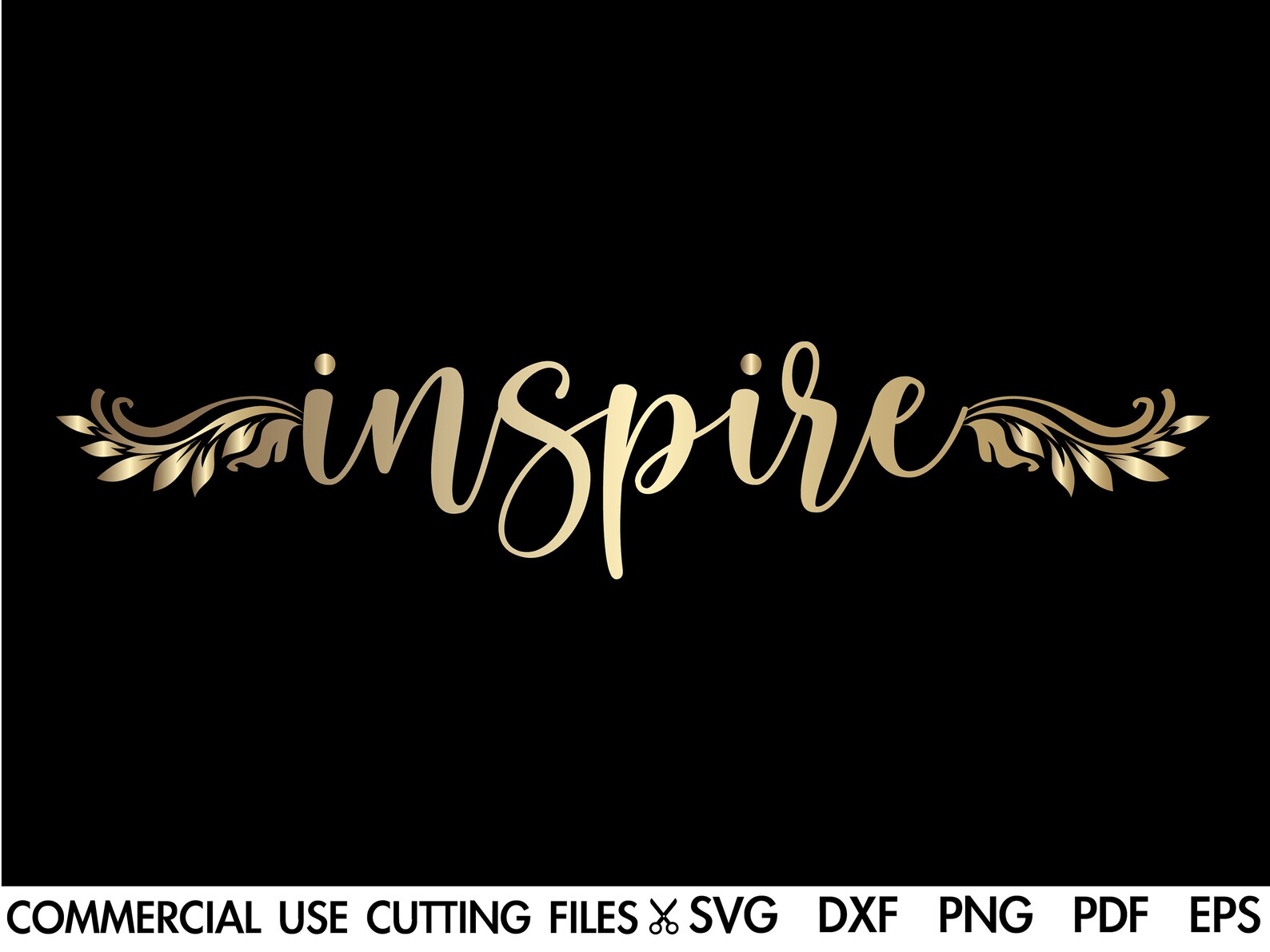 Inspire SVG Motivational Inspirational Quotes Sayings Svg | Etsy