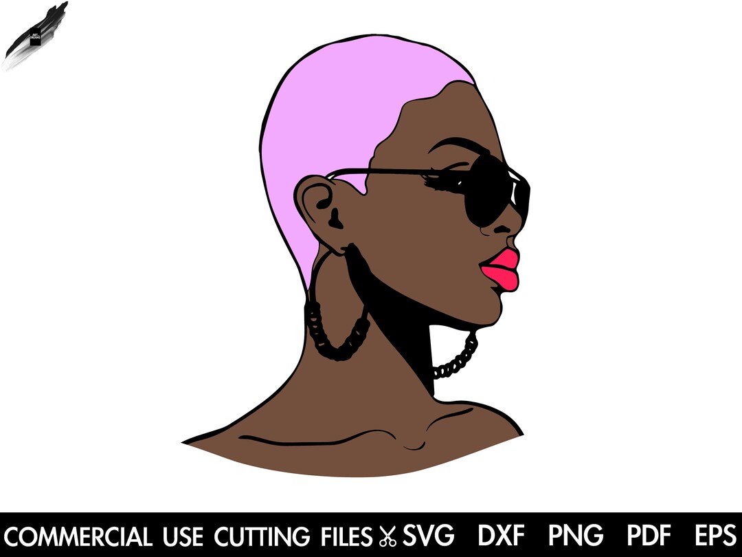 Afro SVG, Natural Hair Svg, Black Woman SVG, Black History Month SVG ...