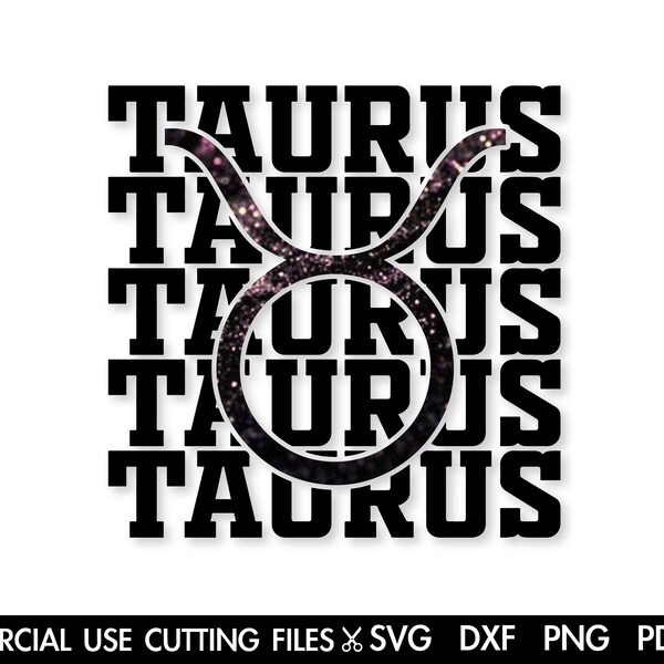 Taurus Svg - Etsy
