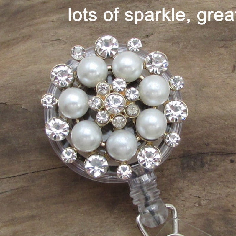 Bling Badge Holder Etsy