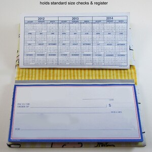 Snoopy 3 Gang Licensed Fabric Checkbook Cover Coupon or Money Holder ...