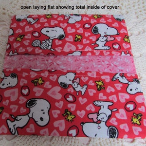 Snoopy and Woodstock 5 Licensed Fabric Checkbook Cover - Coupon or ...