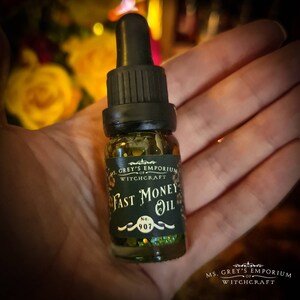 Fast Money Oil Conjure Oil Anointing Oil Prosperity Oil Money Spell ...