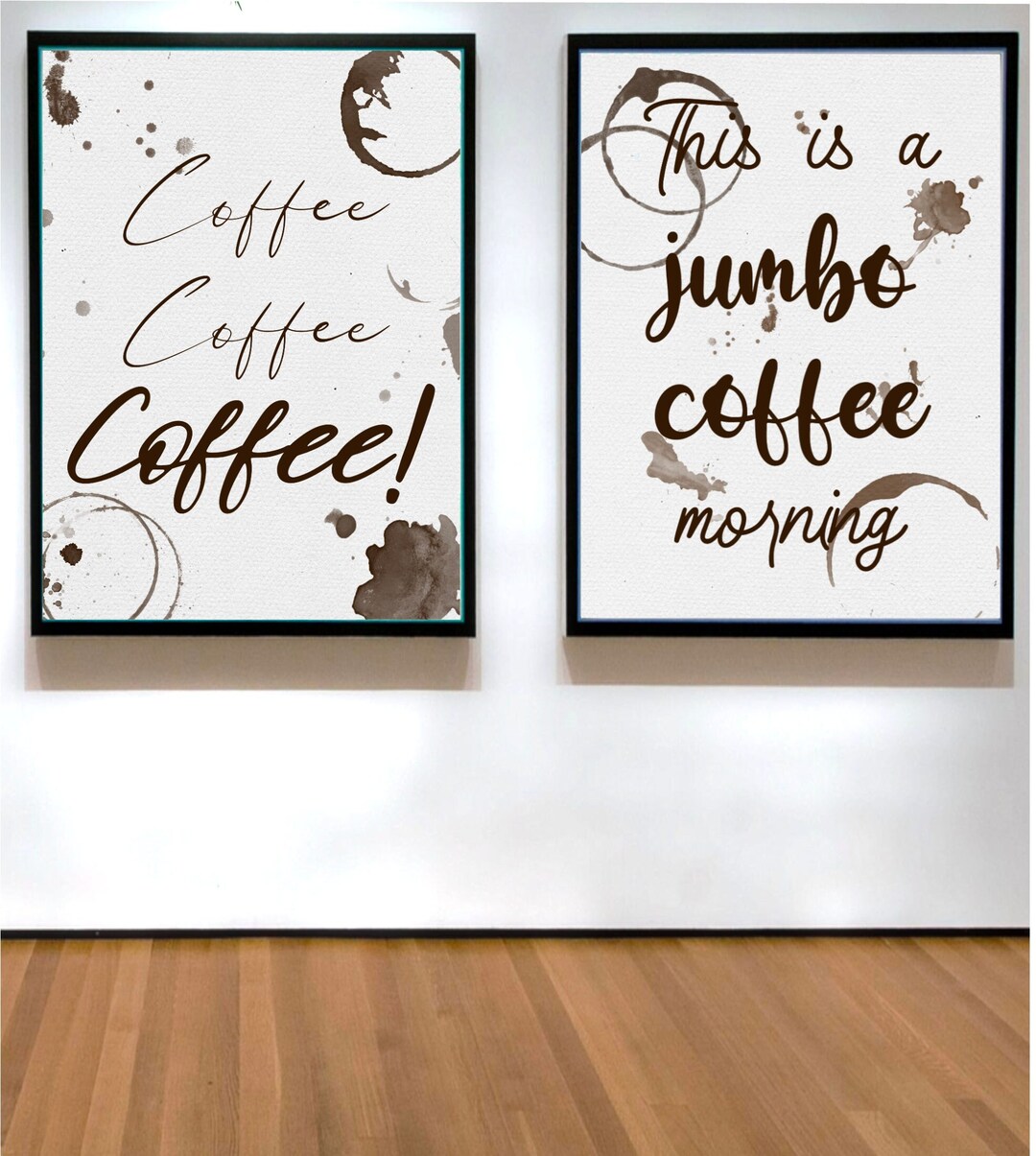 DIGITAL Gilmore Girls Coffee Quotes Wall Art 2-pack 11x15 Ready-to ...
