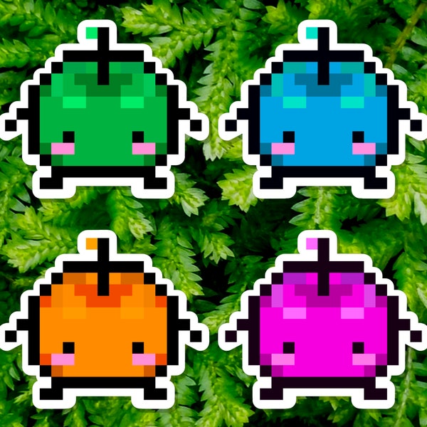 Stardew Junimo Stickers - Etsy