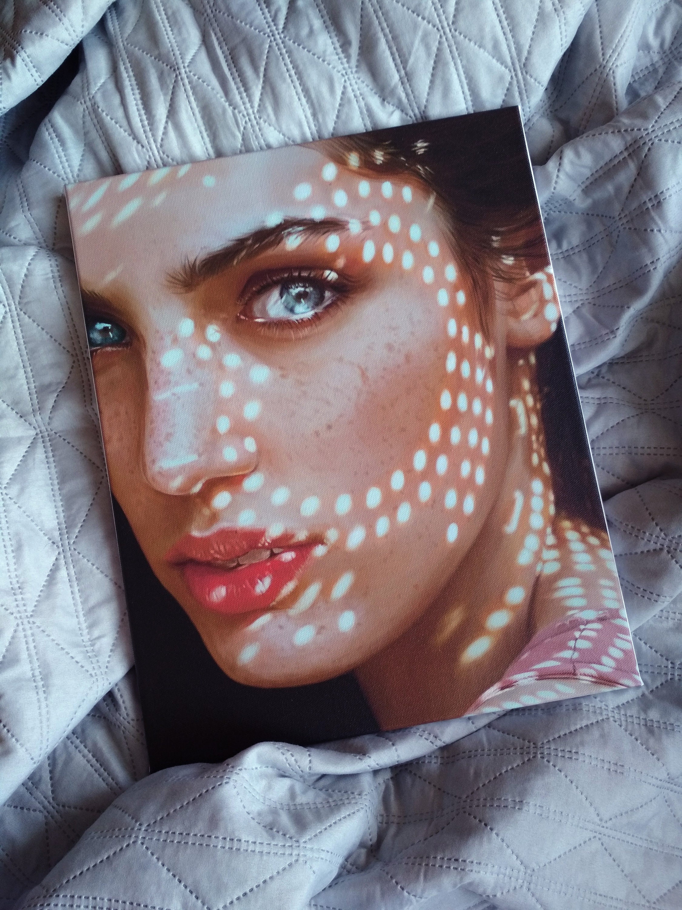 Digital Hyperrealistic Portrait of Beautiful Woman Woman - Etsy