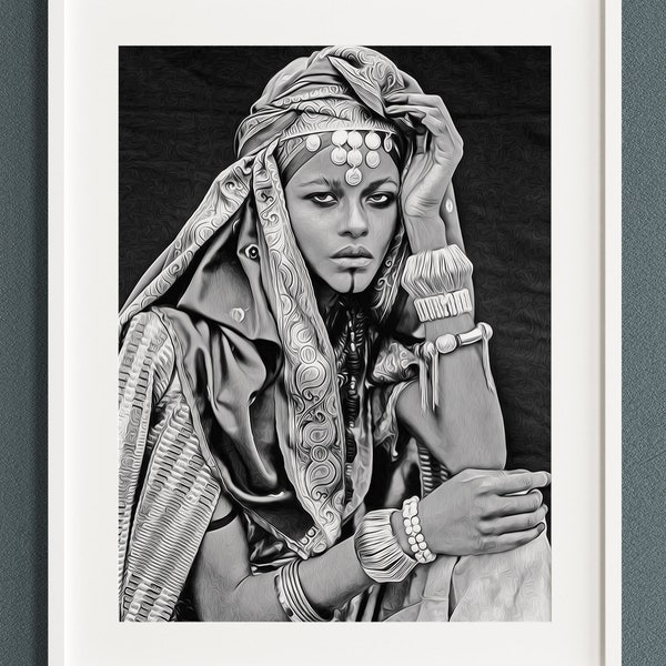 Beautiful Women Poster - Etsy