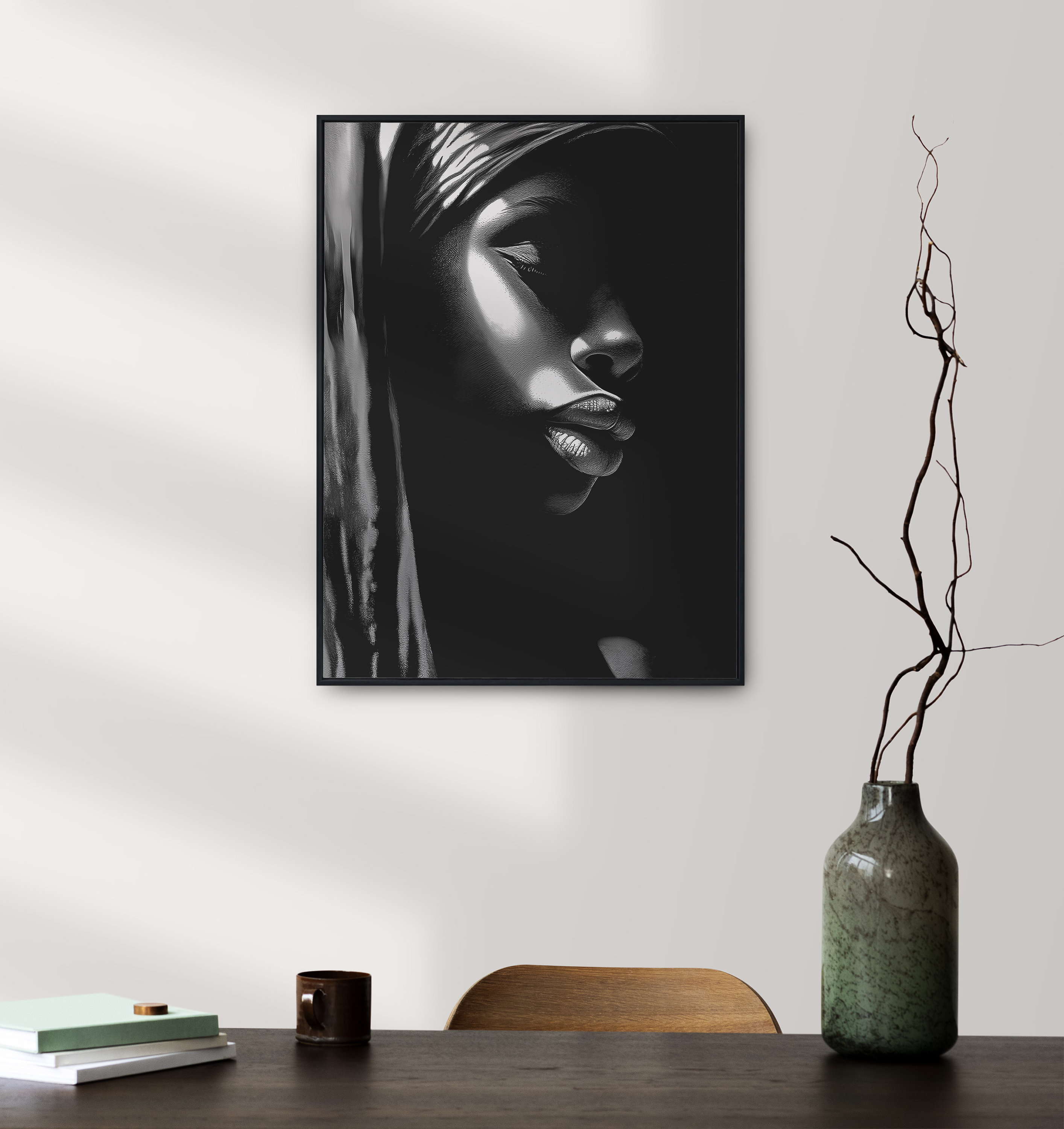 Digital Print Digital Art Beautiful Black Woman Art Digital - Etsy