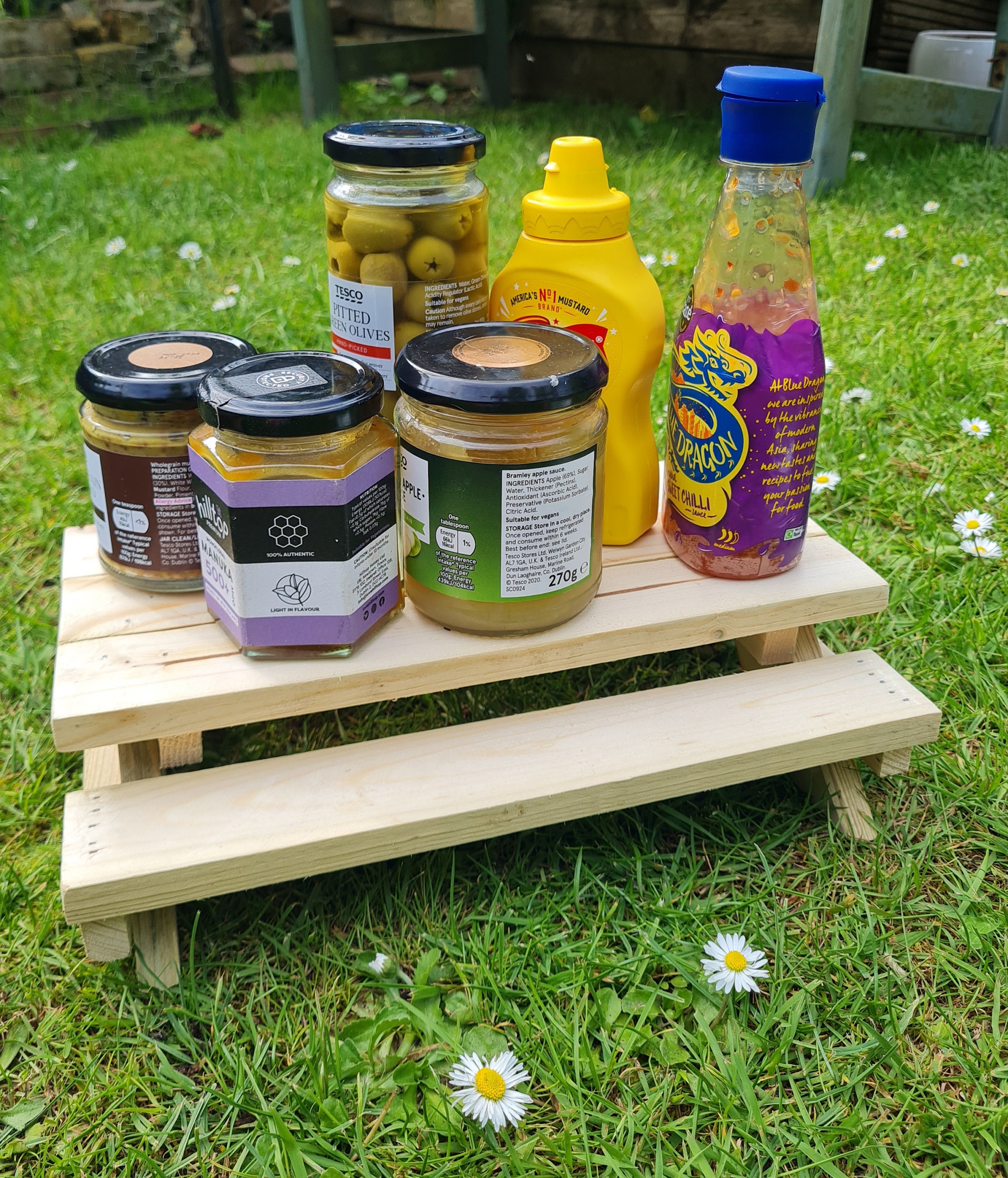 Mini Picnic Bench Display Table Bbq Kids Fun - Etsy