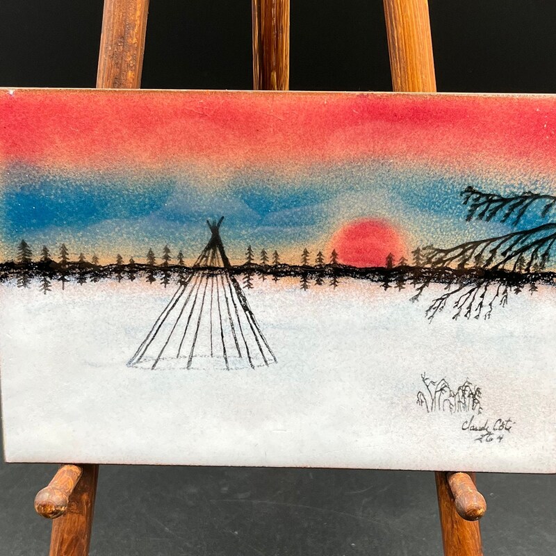 Teepee Painting - Etsy