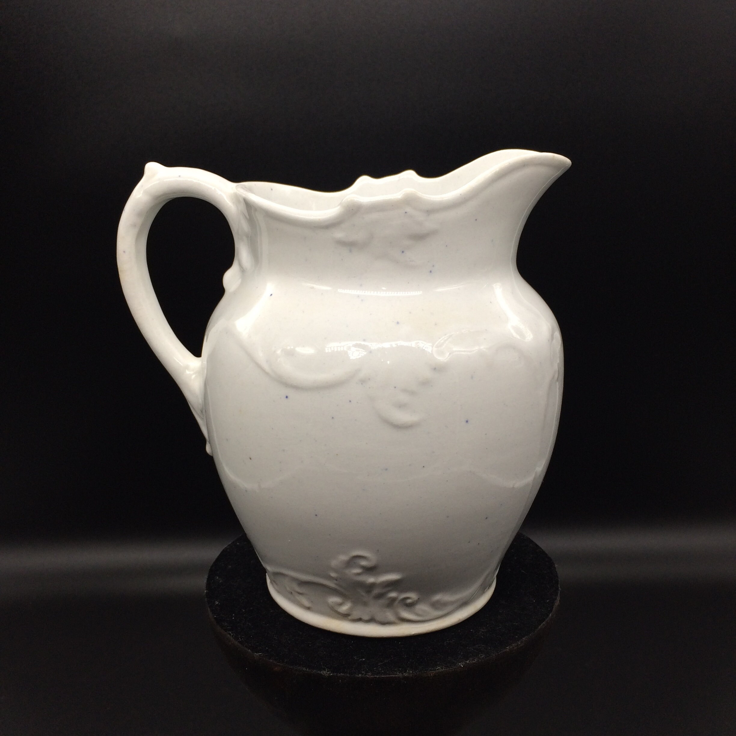 Antique Anchor Pottery Pitcher Trenton New Jersey USA Shabby - Etsy