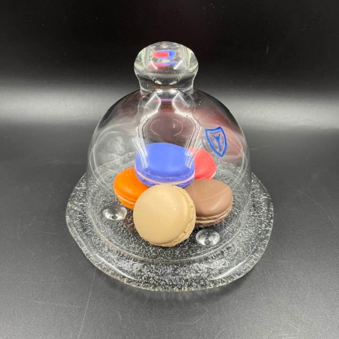 Waldonia Crystal Glass Cloche W/footed Tray Turkey - Etsy