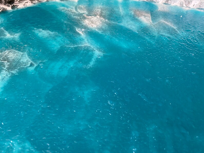 Snow Blue Water - Etsy
