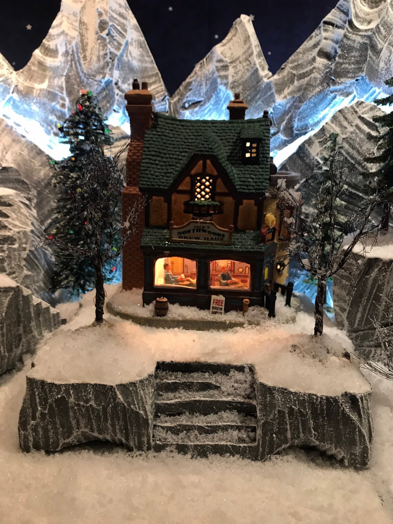 Medium Snow Display - Etsy