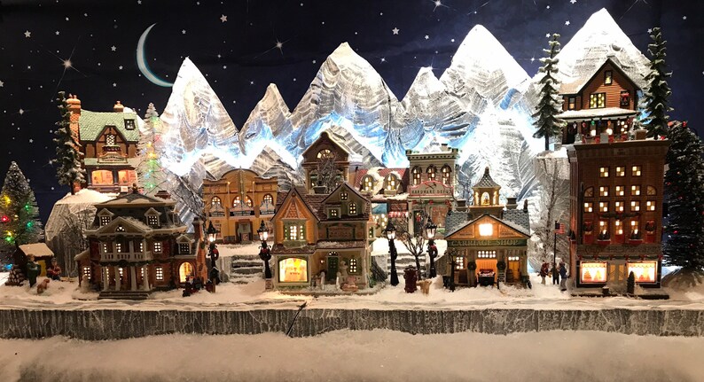 Medium Snow Display - Etsy