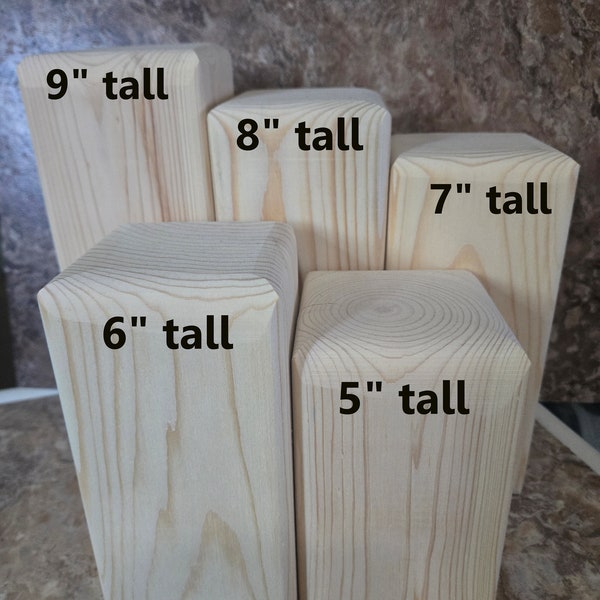 Unfinished Wood Blocks - Etsy