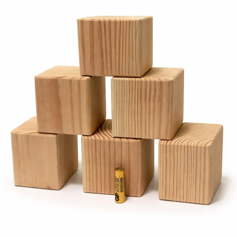 Sanded Wooden Block - Etsy