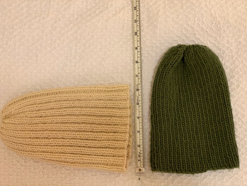 Handmade Knitted Artisan Beanie Hats (child/ Small Adult Size) - Etsy