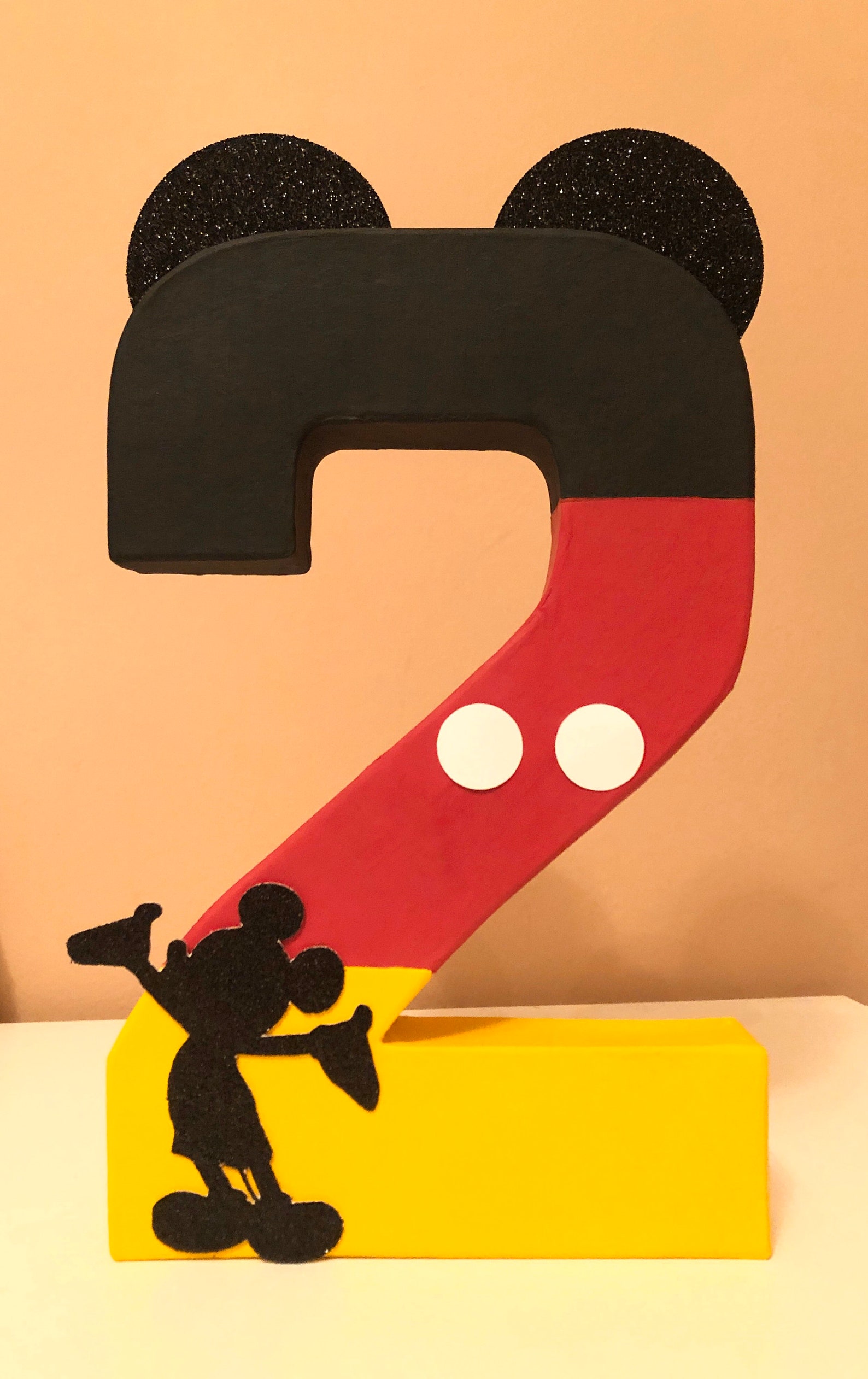 Mickey Mouse ONE Letters Minnie ONE Letters Mickey Party - Etsy