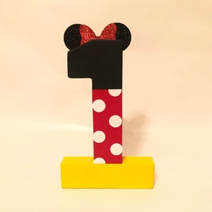 Minnie Mouse ONE Letters, Minnie ONE Letters, Minnie Party Theme,party ...
