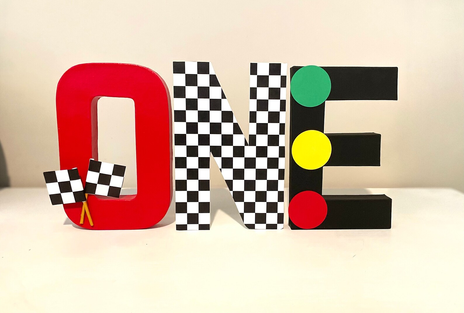 One Race Car Letters Fast One Race Car Birthday Theme First - Etsy