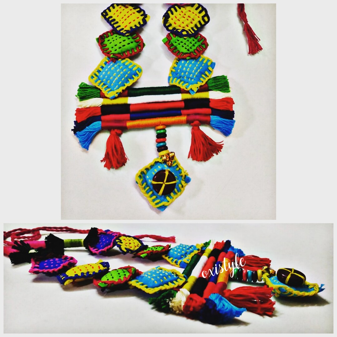 Handmade Fabric Jewellery - Etsy