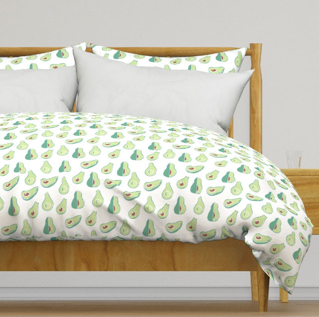 Duvet Cover - More Patterns and Colors! Hand Illustrations. Twin, Queen ...