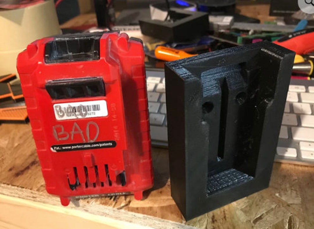 Porter Cable 20V Battery Holster: Power Tool Organizer for Wall Mount ...