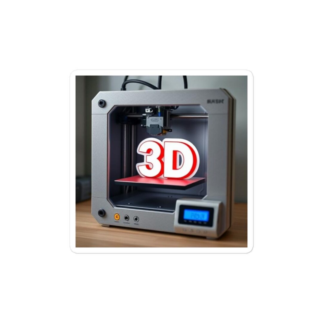 3d Printer Sticker - Etsy
