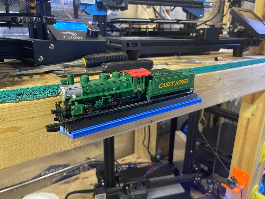 HO Scale Model Train Display 9" Shelf for Locomotive Collection - Etsy