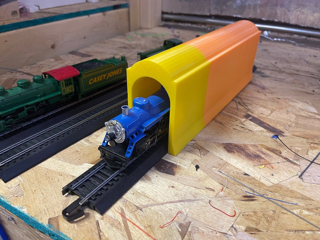 HO Scale 9-inch Train Tunnel Model for Railroads - Etsy