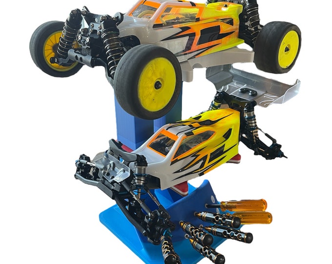 RC Car Display Stand: 3-tier Showcase Shelf for Radio Controlled ...