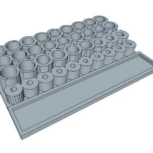 MIP Tool Rack Deluxe: 3D Printed Organizer for RC Racing Equipment and ...