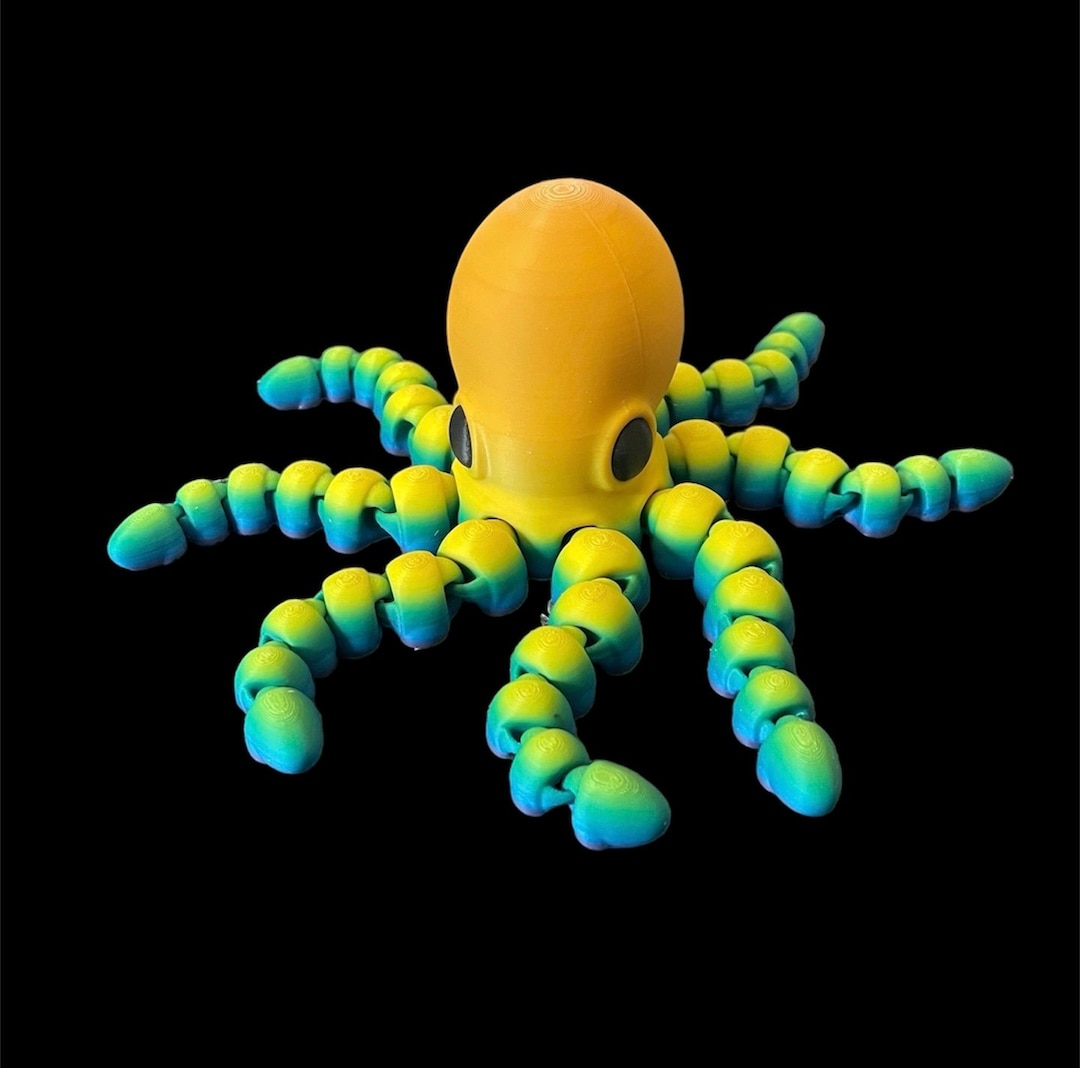 Octopus - ZOU3D - 3d Printed - Etsy