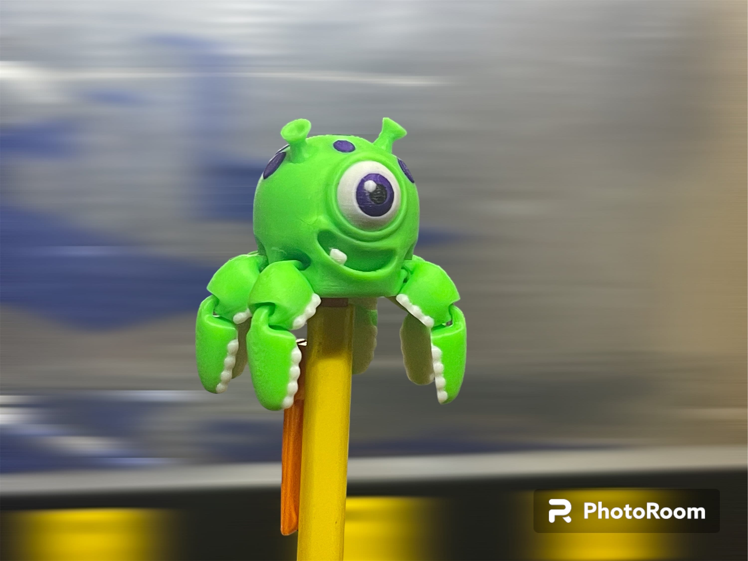 Wiggly Alien Flex Factory 3d Printed - Etsy