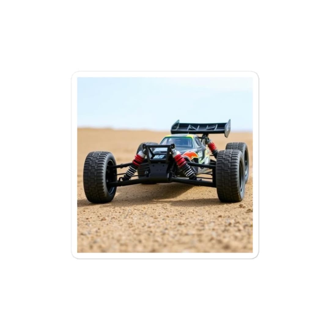 RC Radio Controlled Car Buggy Sticker - Etsy