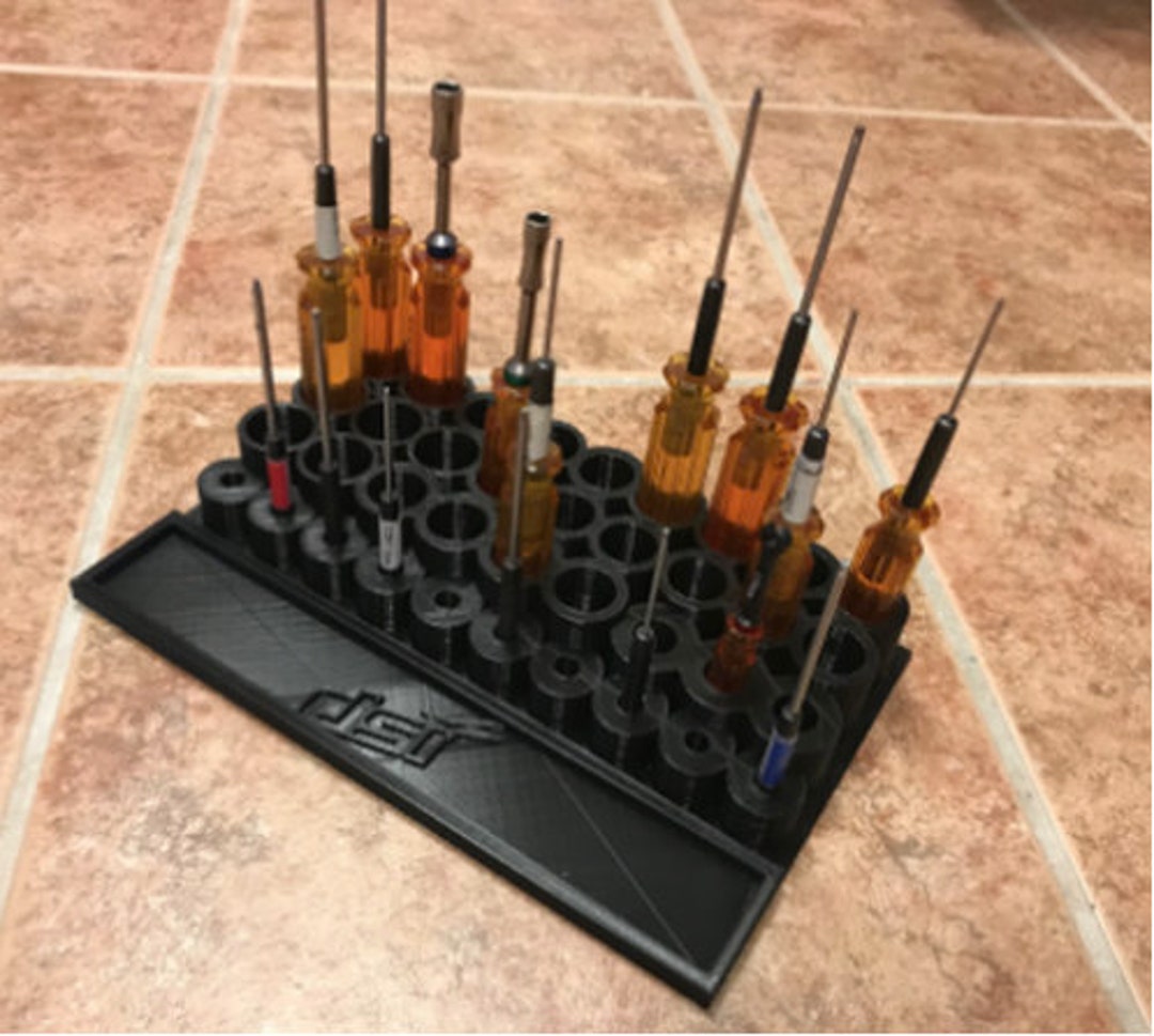 MIP Tool Rack Deluxe: 3D Printed Organizer for RC Racing Equipment and ...