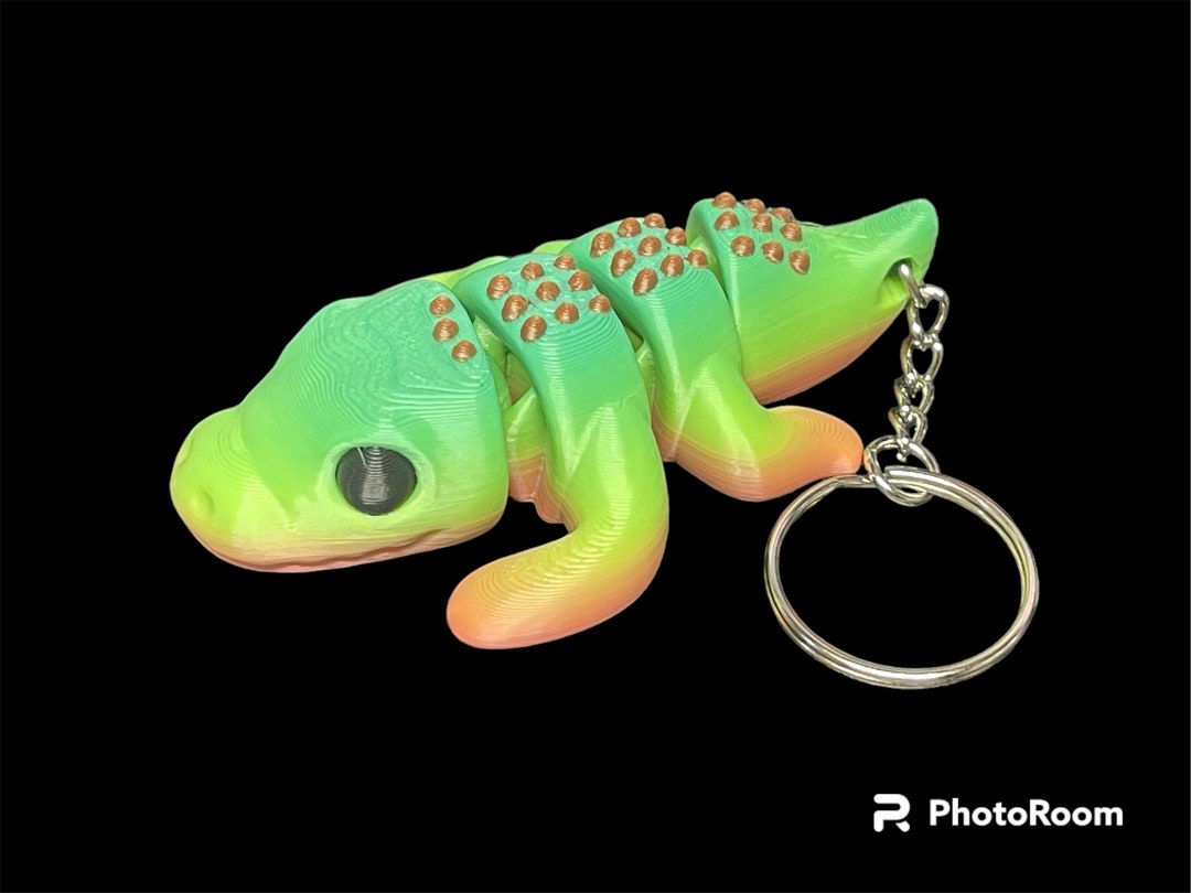 Baby Alligator Keychain - ZOU3D - 3d Printed - Etsy