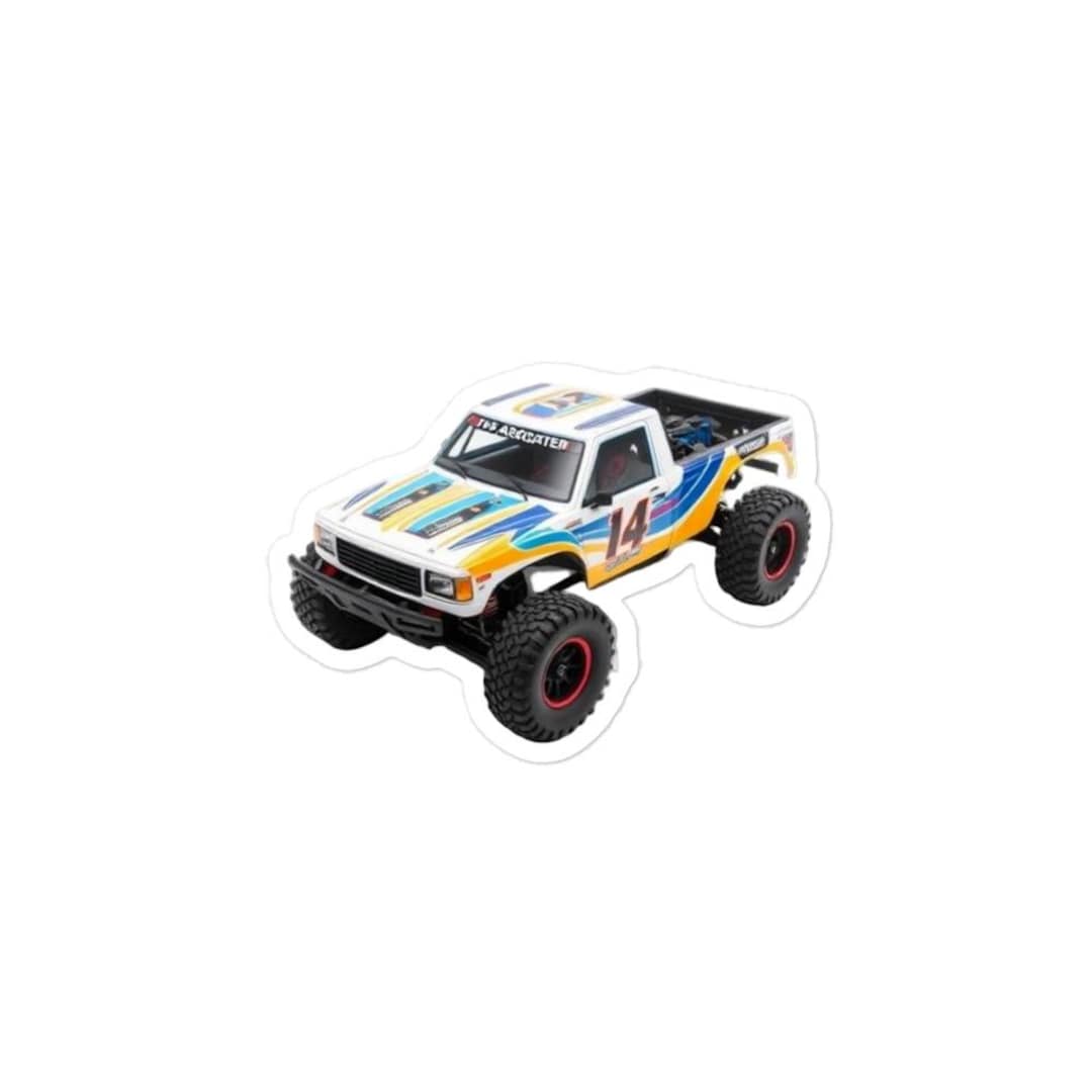 RC Stadium Truck Sticker: Custom Off-road Racing Decal for Radio ...