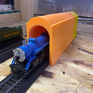 HO Scale 9-inch Train Tunnel Model for Railroads - Etsy