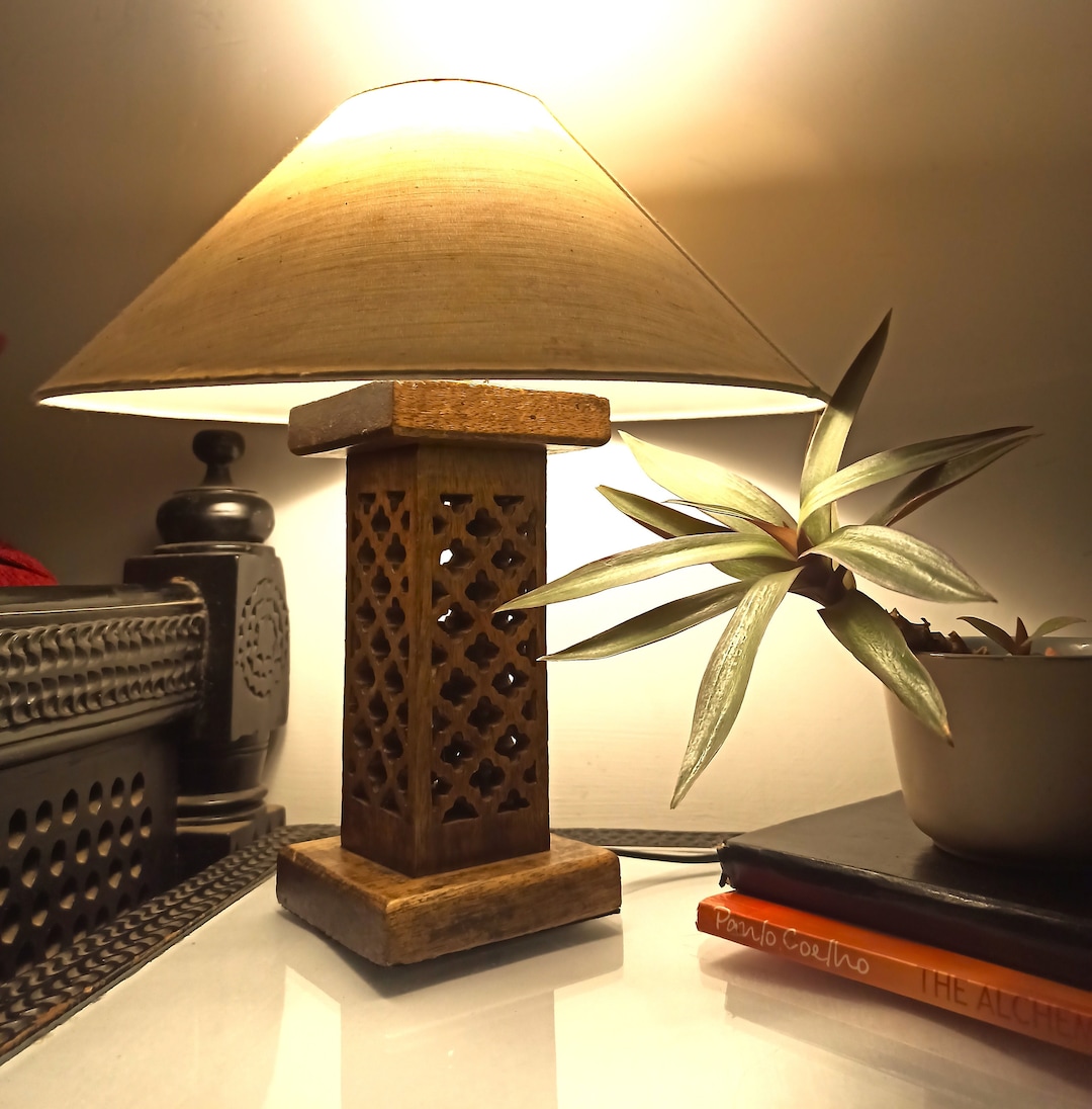 Vintage Table Lamp Mid Century Style | Mini Bedside Table Lamp Base ...